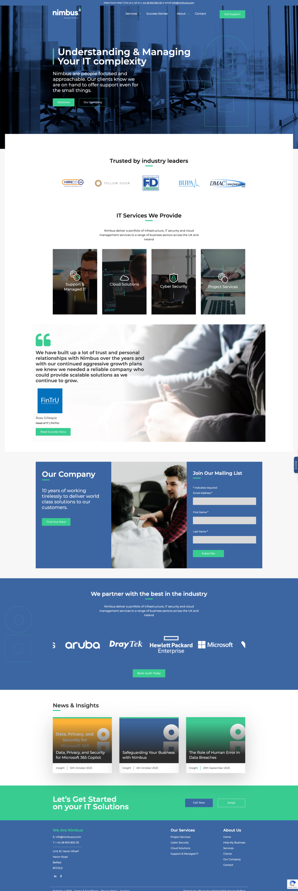 Nimbus IT - Black Hive Digital Web Design and eCommerce Belfast and ...